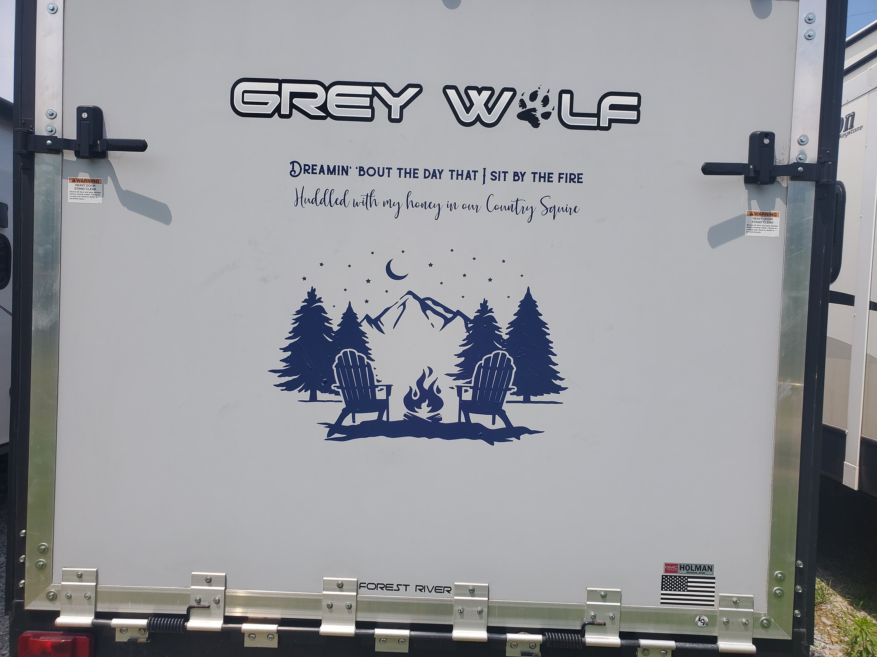 Custom rv decals, personalized decal for camper, custom vinyl decal ...