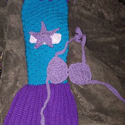 Mermaid Seashell Top Crochet Pattern - Etsy