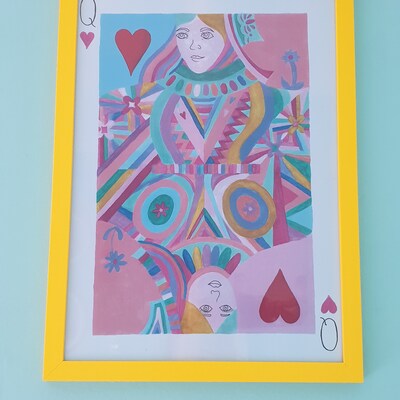 Queen Playing Card Edition 2 A3 300gsm - Etsy
