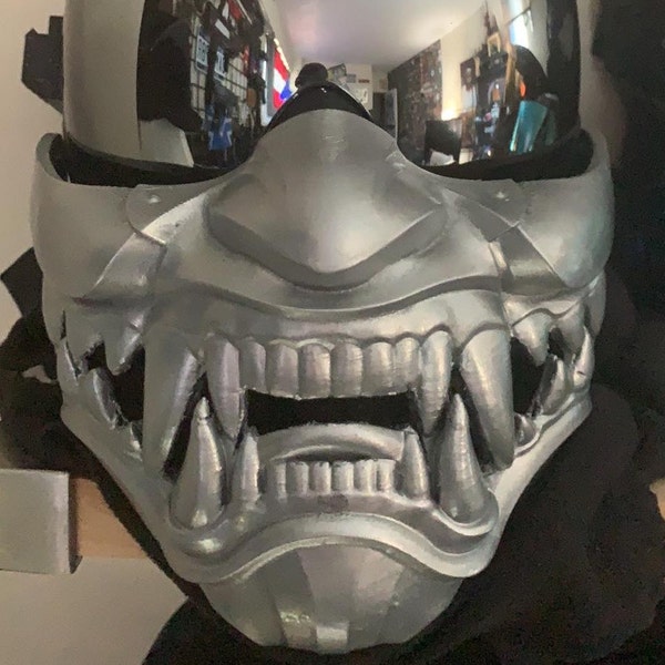 Mortal Kombat Mask. Kitana Samurai 3d Printed. Kitana 3d Printed Mk11 ...