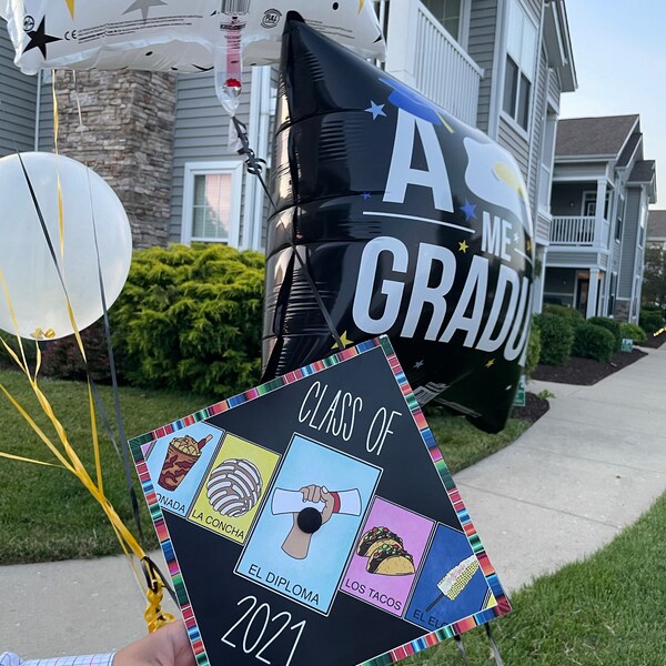 Loteria Spanish Graduation Cap - Etsy