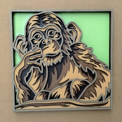 Angler Fish Multilayer SVG/ Angler Fish CNC/ Multilayer Svg/ Cutting ...