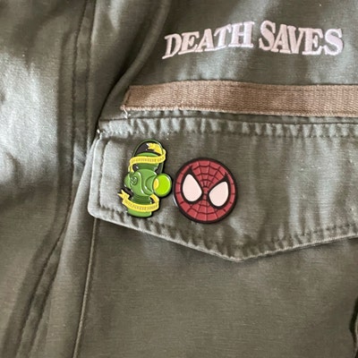 Spiderman Emblem Logo Lapel Pin Hat Pin - Etsy