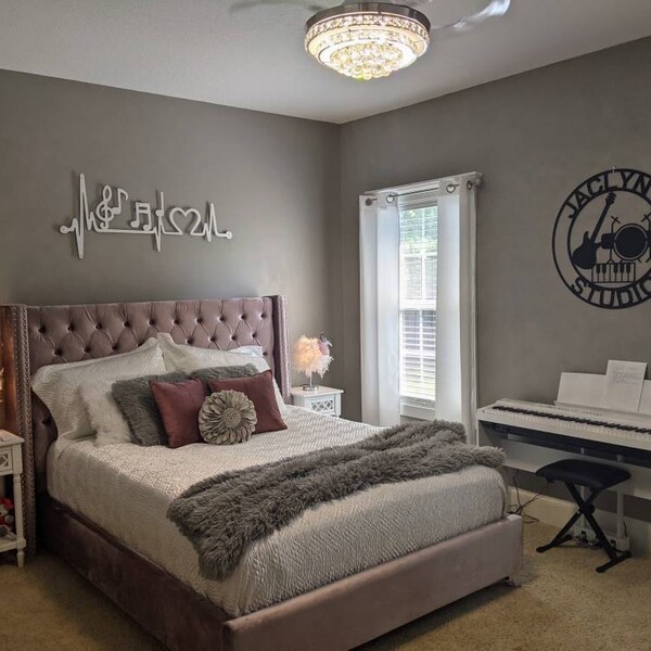 Custom Music Room Sign, Music Studio Metal Sign, Personalized Music ...