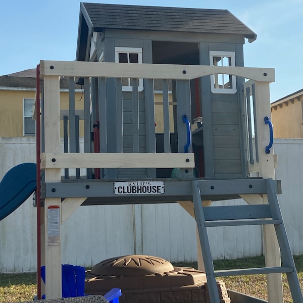 Personalized Clubhouse Sign - Kids Treehouse Fort Man Cave She Shed ...
