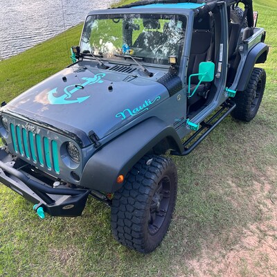 Mermaid Vinyl Decal for Car Truck or Jeep Wrangler Gladiator - Etsy