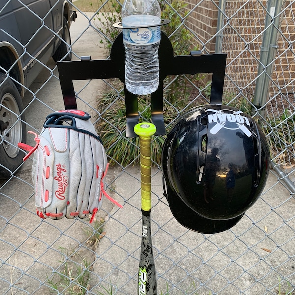 Dugout Buddy.. Perfect to Hold Your Bat, Helmet, Gloves and Drink..made ...