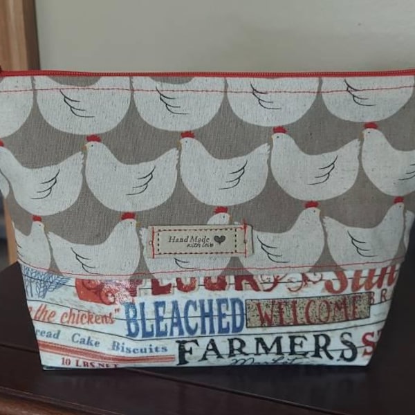 Bilby Pouch Sewing Pattern, Boxy Zipper Pouch Pattern, Bonus Mini-cube ...