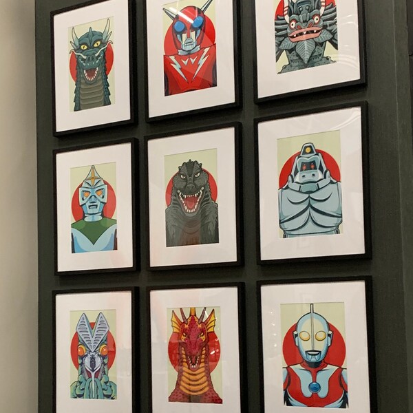 Millennium Godzilla 11x17 Print - Etsy