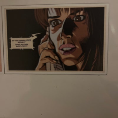 Stu Macher Scream Comic Panel 3 Magnet - Etsy