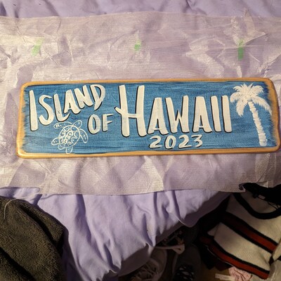 Distressed Custom Beach Sign Made to Order, Beach Décor, Personalized ...