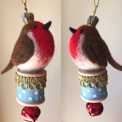 Robin on a Bobbin Kit - Etsy