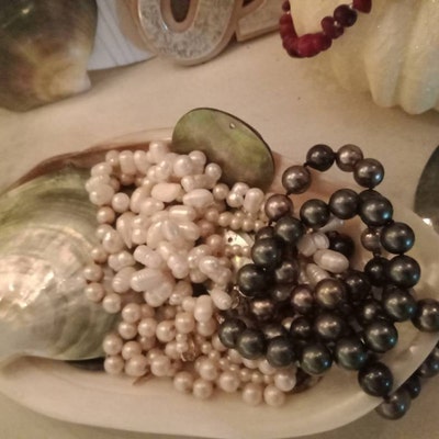 6 Pcs Colorful Handmade Puka Chip Coco Shell Stretch Anklet - Etsy