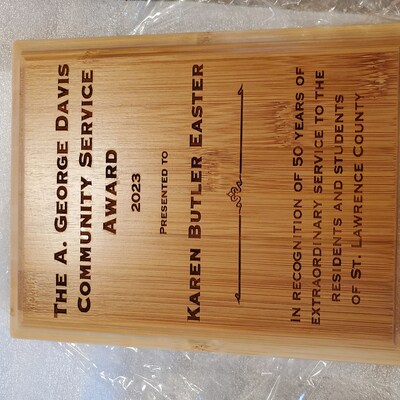 Custom Oak Award Plaque, Award Plaque Custom, MVP Award, Award Plaque ...