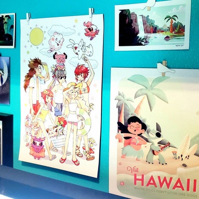 FE Hoshido X Poke Poster - Etsy