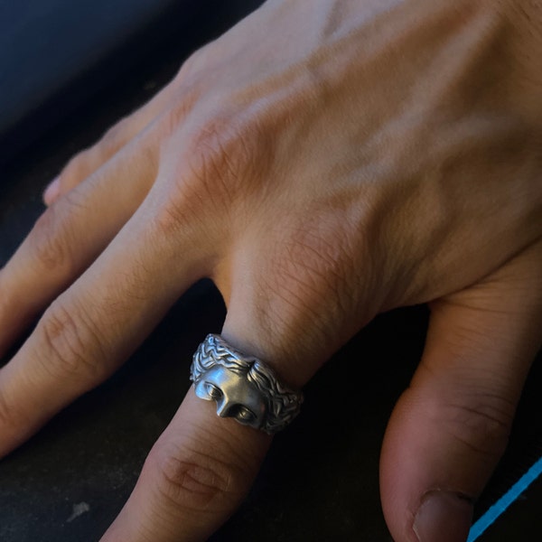 Aphrodite Eyes One of A Kind Ring, Goddess Venus Ring in Roman ...