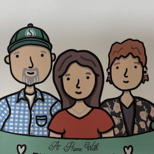 Custom A4 Portrait Illustration - Etsy