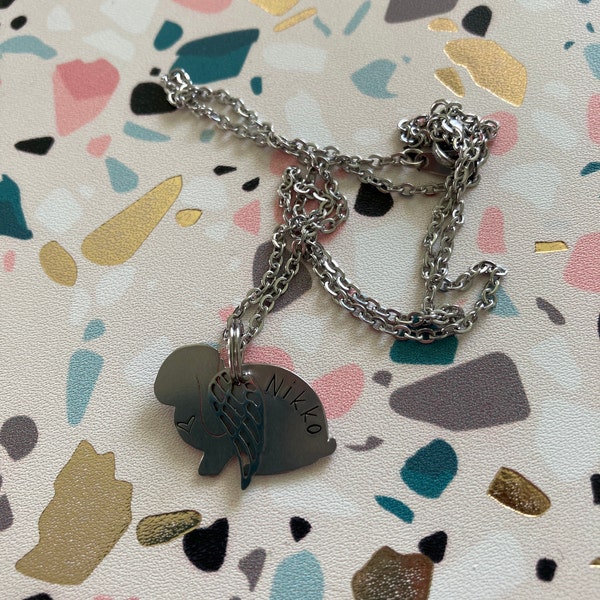 Middle Finger Hurricane Sanibel Island Necklace Florida Themed Hand ...