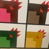 Barn Quilt Pattern, Santa, Digital Pattern, Christmas Gift, Mom Gift ...