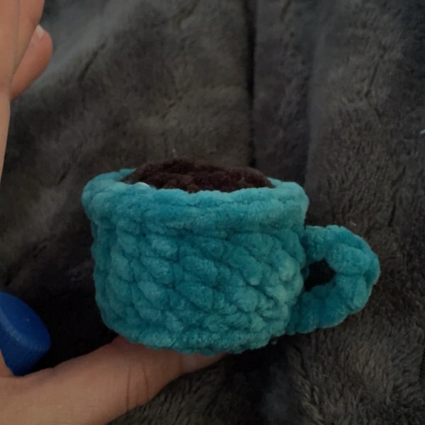 Mini Mug Crochet Pattern, Mug Crochet Pattern, No Sew Mug Pattern ...