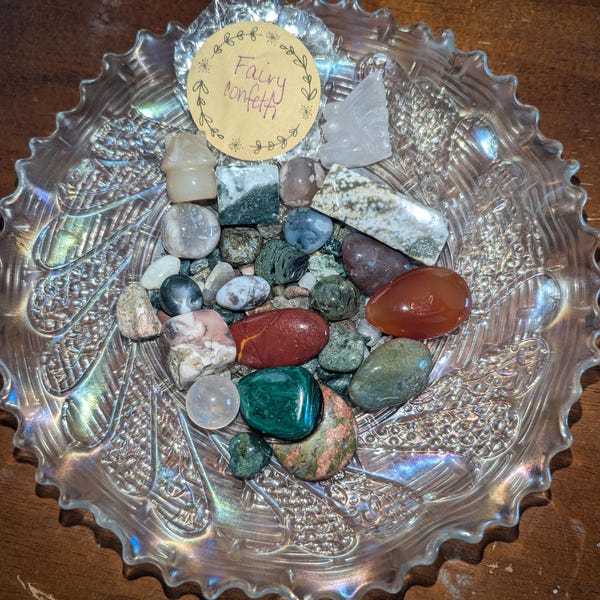 High Quality Fairy Confetti, Crystal Confetti, Fairy Mushroom Forest ...