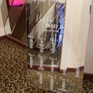 Elegant Silver Mirror Welcome Sign Perfect for Weddings - Etsy