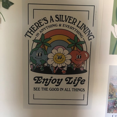 Silver Lining 11x17 Print / Wall Art / Poster / Home Decor ...