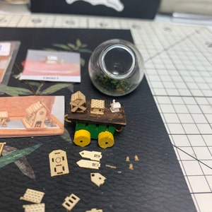 Miniature KIT Sea Box Sailing Ships Box Do It Yourself - Etsy