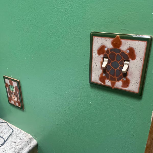 Decorative Switch Plates, Border Design, Southwest Design, Western ...