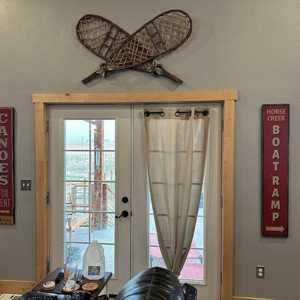 Canoe Sign, Outdoor Canoe Sign, Canoe Decor, Wooden Canoe Sign, Canoe ...