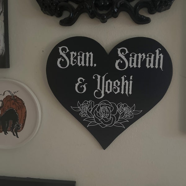 I’d Rot in Hell With You | Coffin Decor | Wall Decor | Black Decor ...