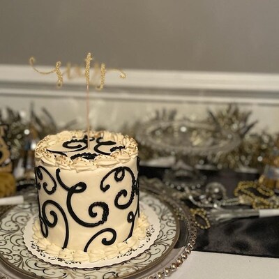 Hello 80 Years 80th Birthday Cake Topper Happy 80th Cake - Etsy