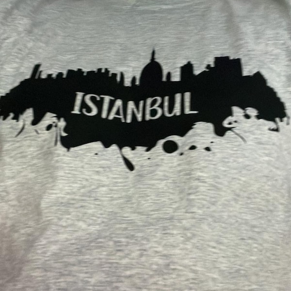 Istanbul Skyline Silhouette. Svg Png Eps Dxf Cut Files. - Etsy
