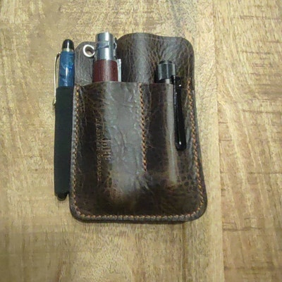 SVERD EDC Caddy Leather Organizer, EDC Caddy, Personalized Edc Leather ...