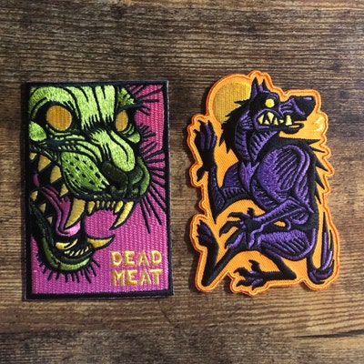 Dead Meat Iron-on Patch - Etsy