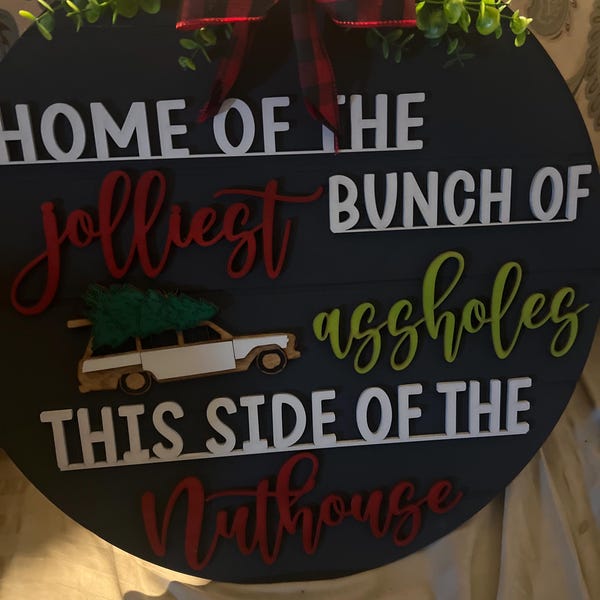 National Lampoons Christmas Vacation Holiday Movie Decor, Funny Clark ...