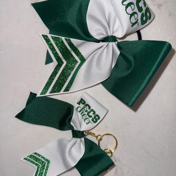 Cheerleader Backpack Bow Holder Personalized - Etsy