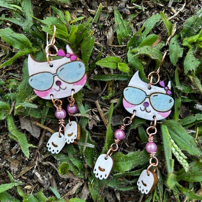 Layered Boho Feather Earring Shapes Svg for Cricut, Bohemian Faux ...