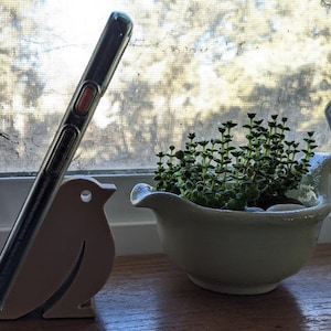3D Printed Bird Phone Stand - Etsy