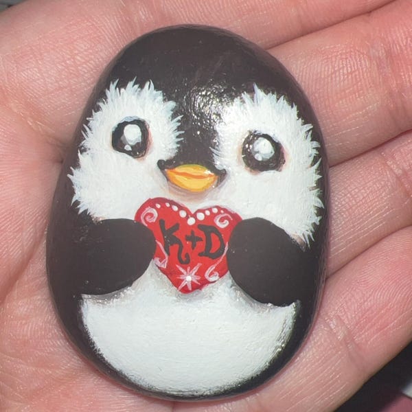 Pet Ghost Painted Rock Pocket Hug, Creepy Cute Ghost Hug & Personalised ...