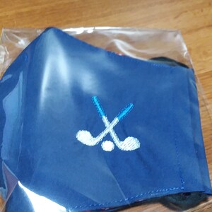 Men's Golf Mask Golfers Face Mask Nose Wire Option Golf | Etsy