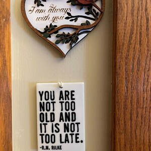 Gary Zukav Quote Ceramic Wall Tile Ceramic Wall Hanging Inspirational ...