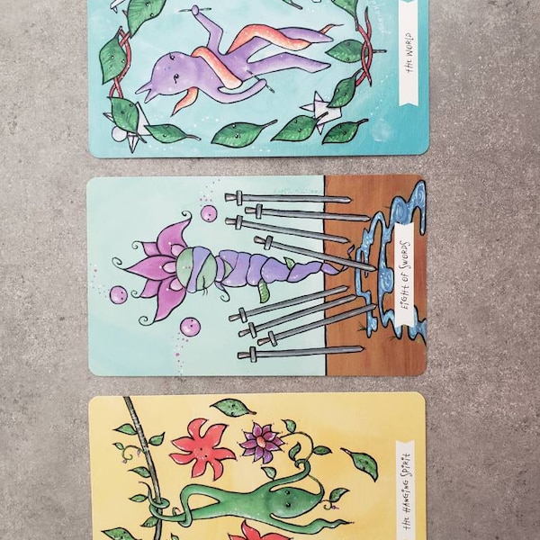 Whispering Spirits Tarot Deck - Joanna Nelson Studio - Inner Child Whimsical Friendly - Etsy