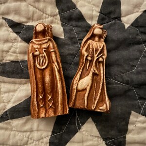 Freya and Odin Statue / Odin and Freya Figurines Are Made of - Etsy