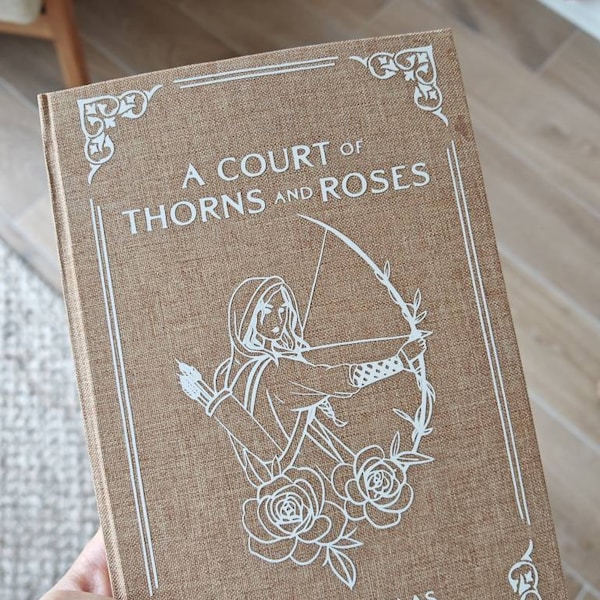 ACOTAR Full Series Bookbinding Cover Design SVG Files, A Court of ...