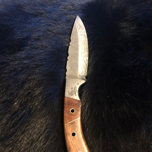 Lot of 2 Surgical Steel Nessmuk Model Hunting Knives Set With Walnut ...