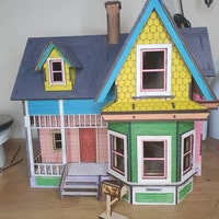 UP House Detailed MDF Model Kit - Diy - Etsy UK