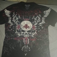 Tapout Skull Cross Grunge Cyber Y2K Style T-shirt - Etsy Canada