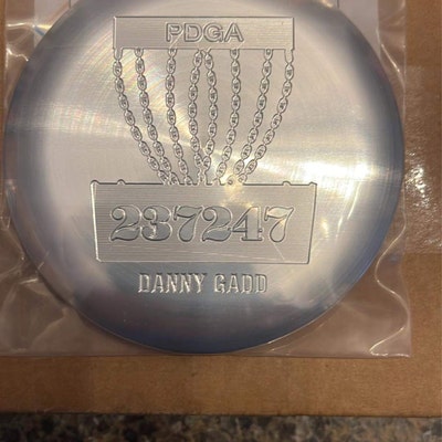Disc Golf Aluminum Mini Marker Disc Golf Basket in Trees - Etsy
