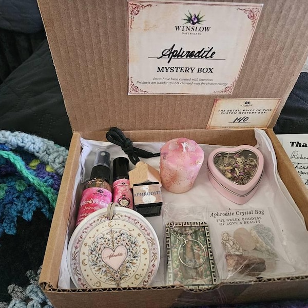 Deity Mystery Boxes, Handcrafted Metaphysical Items, Curated God or ...